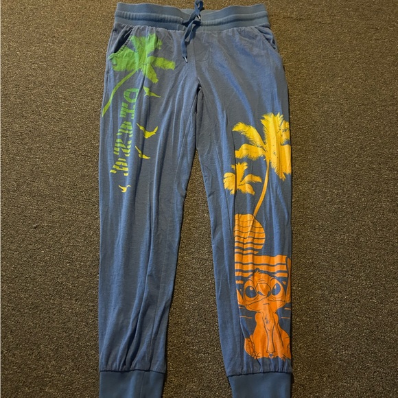 Disney | Pants & Jumpsuits | Disney Stitch Sweat Pants | Poshmark